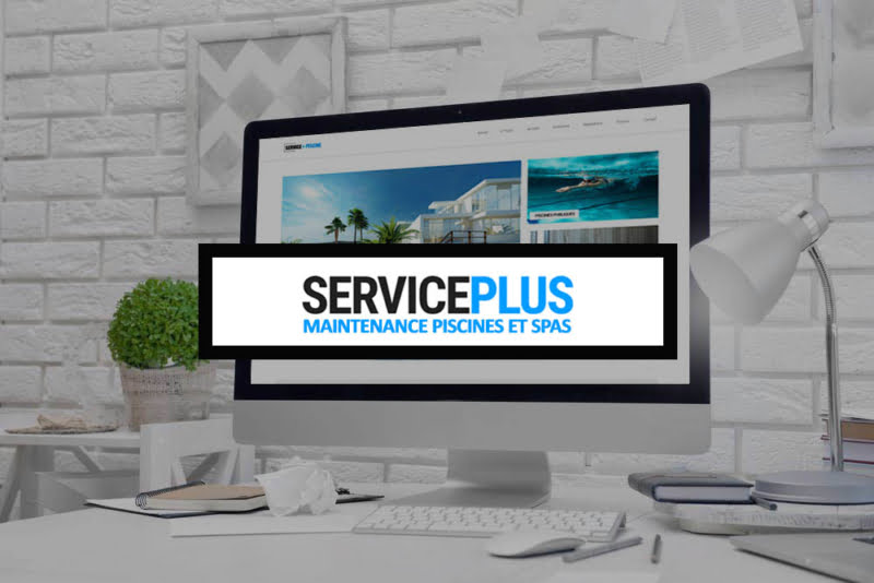 Création d'un site Internet pour Service Plus : Réparation, entretien ...